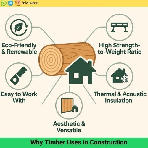 Timber Uses In Construction: 7 Practical Applications
