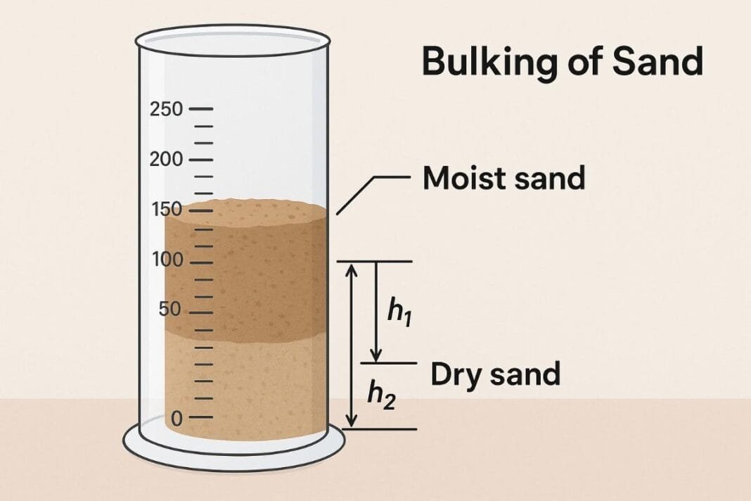 Bulking Of Sand Best Guide With Graph & Effects Civil Weda