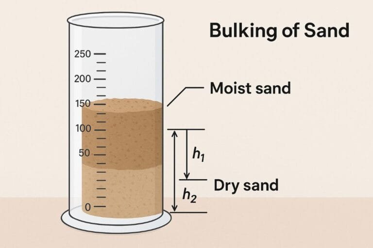 Bulking Of Sand Best Guide With Graph & Effects Civil Weda